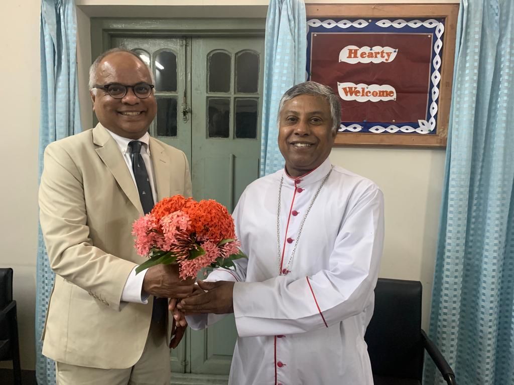 Most Reverend Archbishop Bejoy N. D’Cruze, OMI, the Archbishop of Dhaka ...