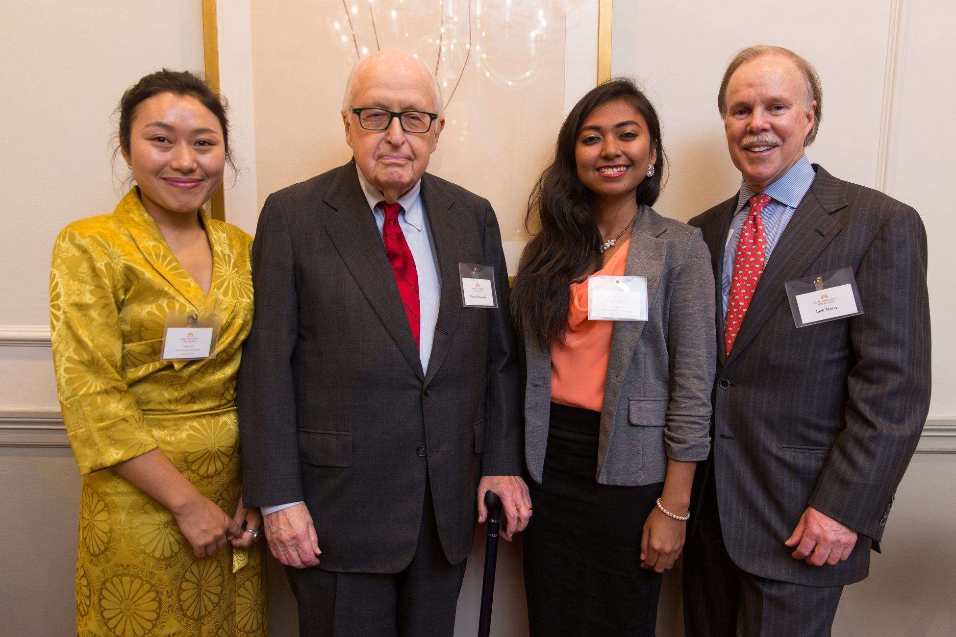AUW Mourns the Passing of Professor Henry Rosovsky - Asian University ...