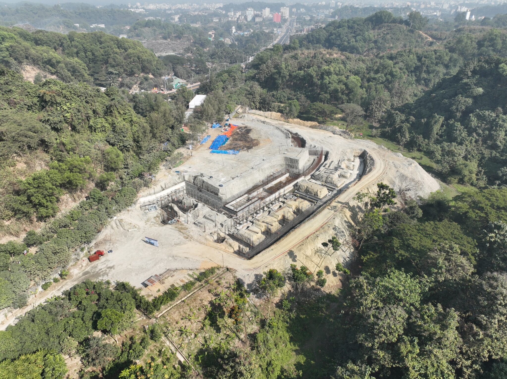Construction of AUW Permanent Campus - Asian University for Women