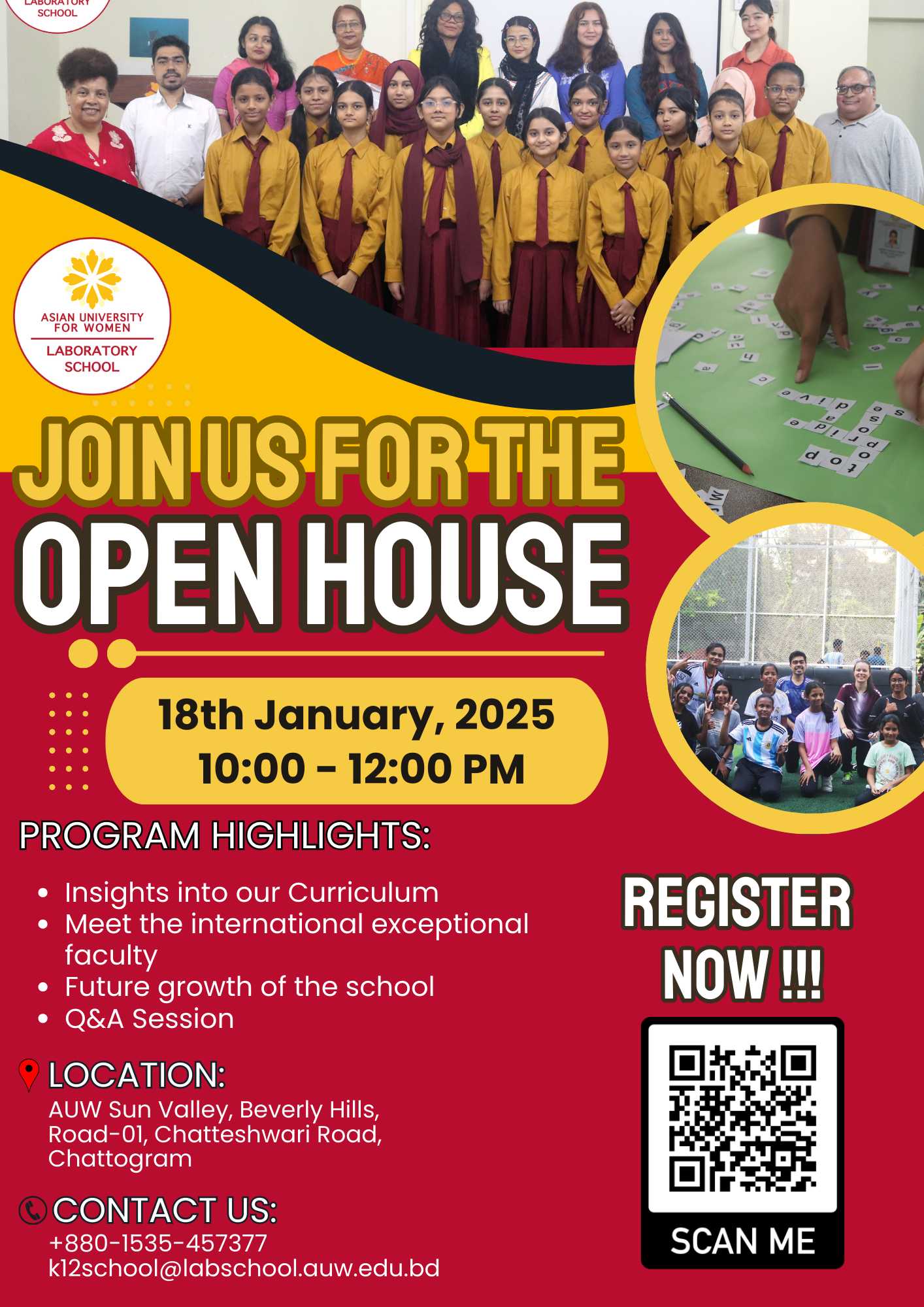 January 18th - You're Invited to AUW Laboratory School's Open House ...