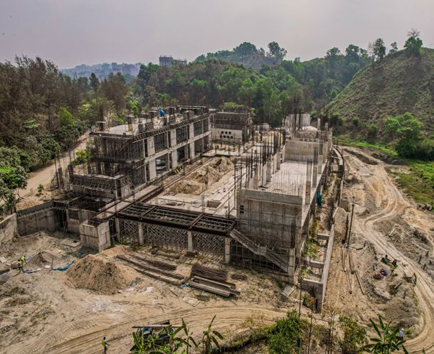 Construction of AUW Permanent Campus - Asian University for Women