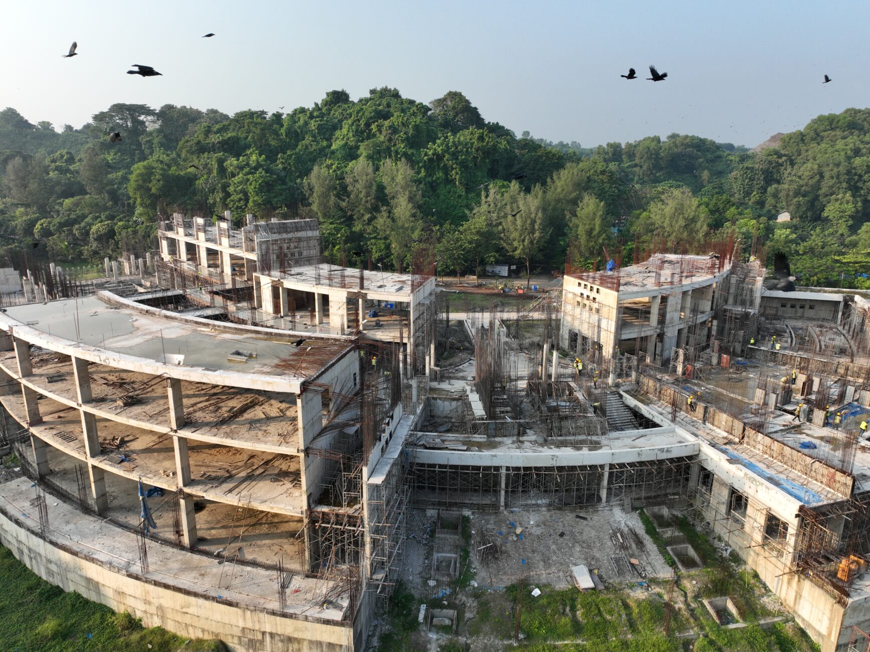 Construction of AUW Permanent Campus - Asian University for Women