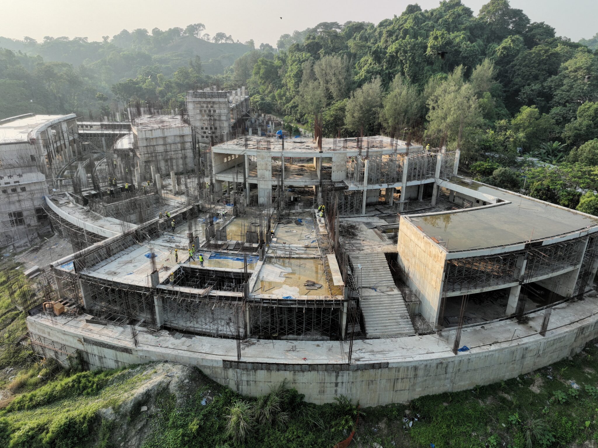Construction of AUW Permanent Campus - Asian University for Women